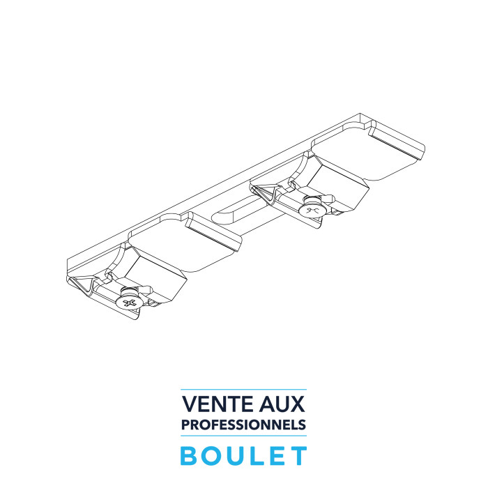 Support plafond double SK